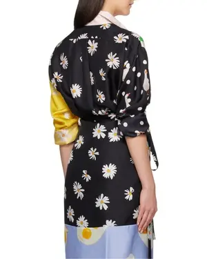 Moschino Patchwork Print Button-up Shirt