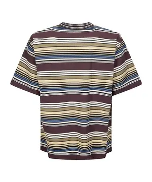 Sacai Striped Crewneck T-shirt