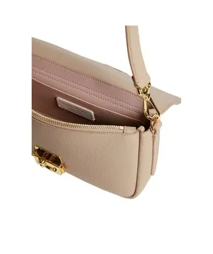 COCCINELLE C-me Lock Medium Shoulder Bag - Sand Shell