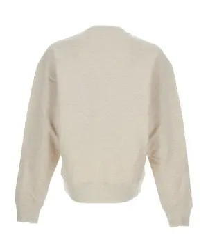 Alexander McQueen Crewneck Sweatshirt With Printed Cotton