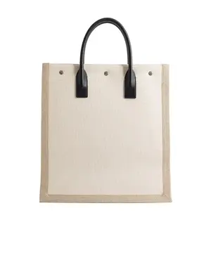 Saint Laurent Rive Gauche Tote Bag - Nude