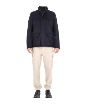 Herno High-neck Field Jacket - Black