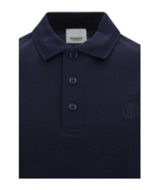 Burberry Logo Embroidered Short Sleeved Polo Shirt