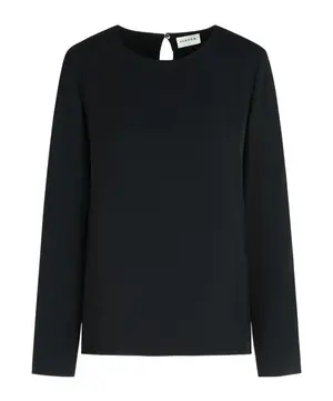 P.a.r.o.s.h Long Sleeve Blouse - Black