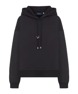Sportmax Urna Drawstring Hoodie - Black