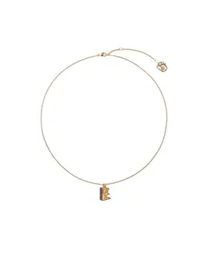 Burberry Skyline Charm Necklace - Gold/multicolour