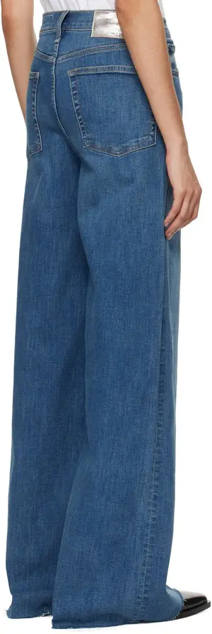 RAG  BONE Rag & Bone High-rise Wide-leg Jeans