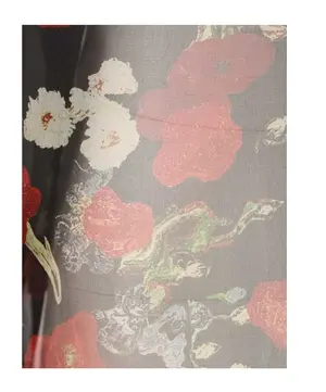 Khaite Floral Printed Long Sleeve Shirt