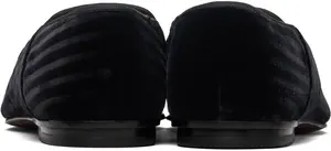 TOM FORD Steven Velvet Slip-on Loafers