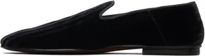 TOM FORD Steven Velvet Slip-on Loafers