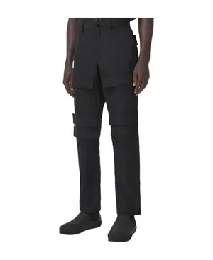 Burberry Panelled Cargo Trousers