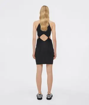 Bottega Veneta Cut-out Detailed Sleeveless Mini Dress