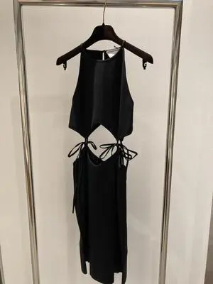Bottega Veneta Cut-out Detailed Sleeveless Mini Dress