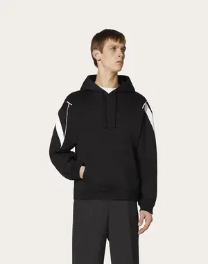 Valentino Garavani Logo Print Hoodie