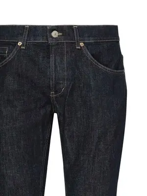 DONDUP Stretch Low-rise Jeans - Black