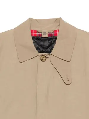 BARACUTA G10 Detachable Collar Coat