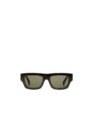Gucci Squared Frame Sunglasses - Black