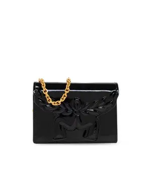 Mcm Chain Wallet - Black