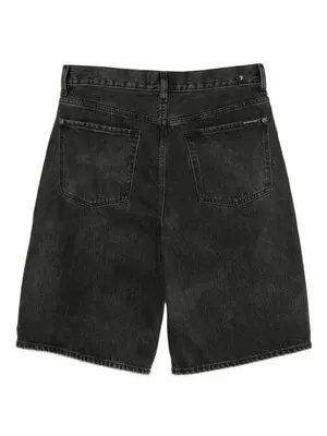 7 For All Mankind Wide-leg Denim Shorts