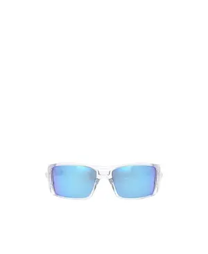 Oakley Heliostat Wrap-frame Sunglasses - Blue