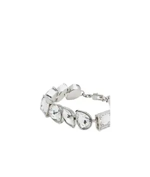 Alexander McQueen Crystal Embellished Cocktail Bracelet