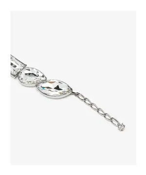 Alexander McQueen Crystal Embellished Cocktail Bracelet