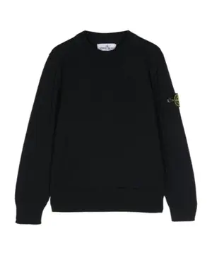 Stone Island Stone Island Crew Neck Sweater With Long Sleeves Navy