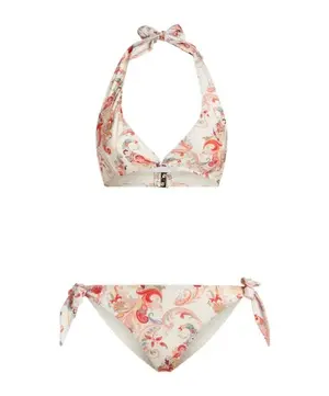Etro Paisley Printed Bikini - Nude