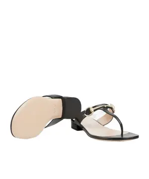 Gucci Lady Horsebit Detailed Thong Sandals