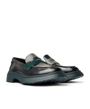 Camper Walden Round Toe Loafers - Black