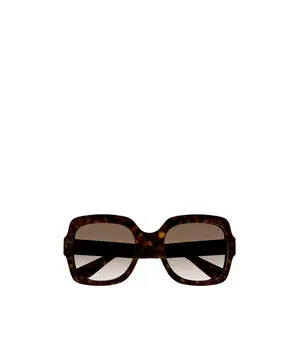 Gucci Rectangle Frame Sunglasses - Black