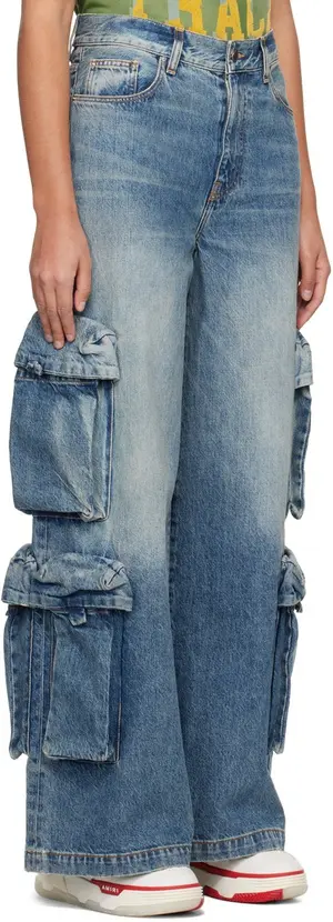Amiri Wide-leg Cargo Jeans