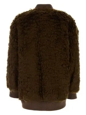 Max Mara Teddy Bomber Jacket