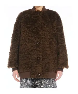Max Mara Teddy Bomber Jacket