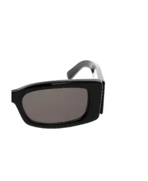 Balenciaga Rectangular Frame Sunglasses - Gray