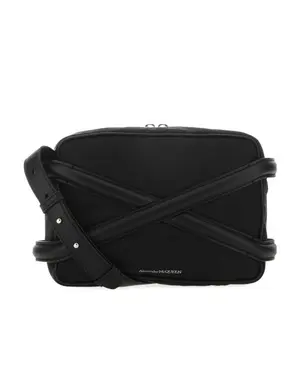 Alexander McQueen Harness Camera Bag - Black