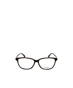 Max Mara Rectangular Frame Eyeglasses - White