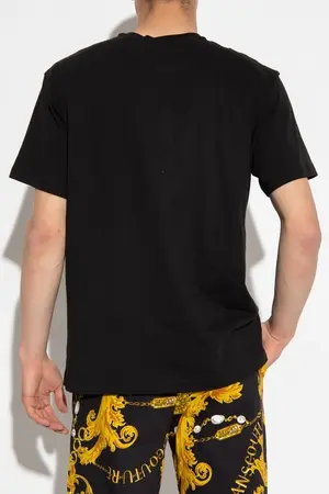Versace Chain Printed Crewneck T-shirt
