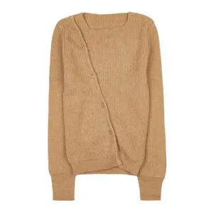 Jacquemus Le Papier" Asymmetrical Button Front Sweater
