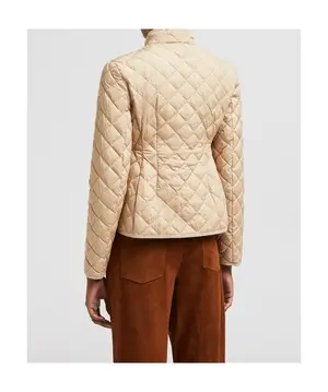 Moncler Epin Quilted Down Jacket - Light Brown
