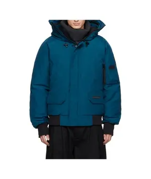 Canada Goose Label Chilliwack Bomber Down Jacket - Blue