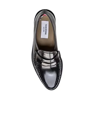 Thom Browne Ruched Detail Slip-on Loafers