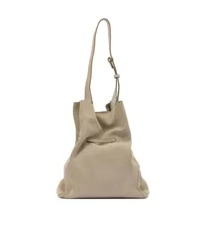 GIANNI CHIARINI Drawstring Shoulder Bag - Nude