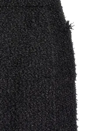 Gucci Tweed Mini Skirt With Double G Buckle Detail
