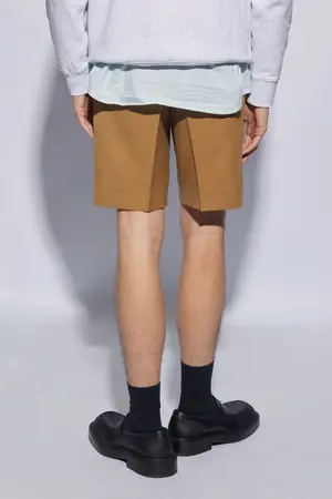 LANVIN Tailored Belted Shorts