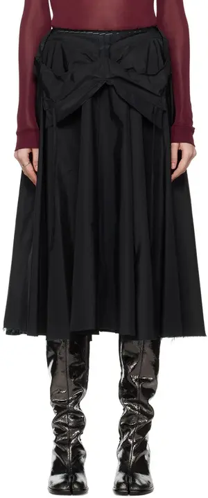 MAISON MARGIELA Layered Midi Skirt
