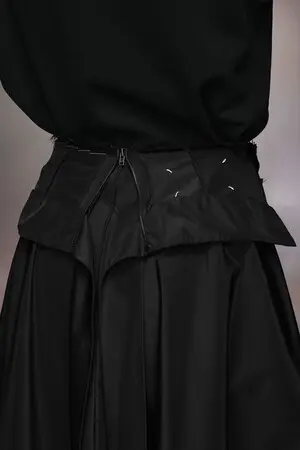 MAISON MARGIELA Layered Midi Skirt