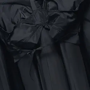 MAISON MARGIELA High Waist Pleated A-line Skirt With Raw Edge Hem