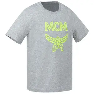 Mcm Letter Printed Pattern T-shirt