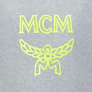 Mcm Letter Printed Pattern T-shirt